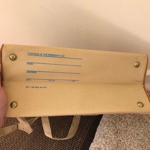 american express | Bags | Amex Vintage Shoulder Travel Bag 7s Nwot ...
